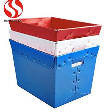 Corrugated Plastic Sheeting Stackable Corflute Box for Clothing ...